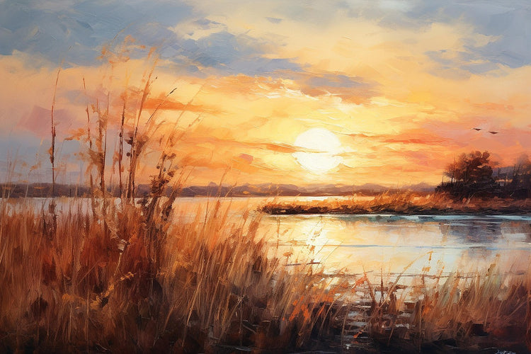 Sunset Painting Made Easy for Beginners – Tucocoo