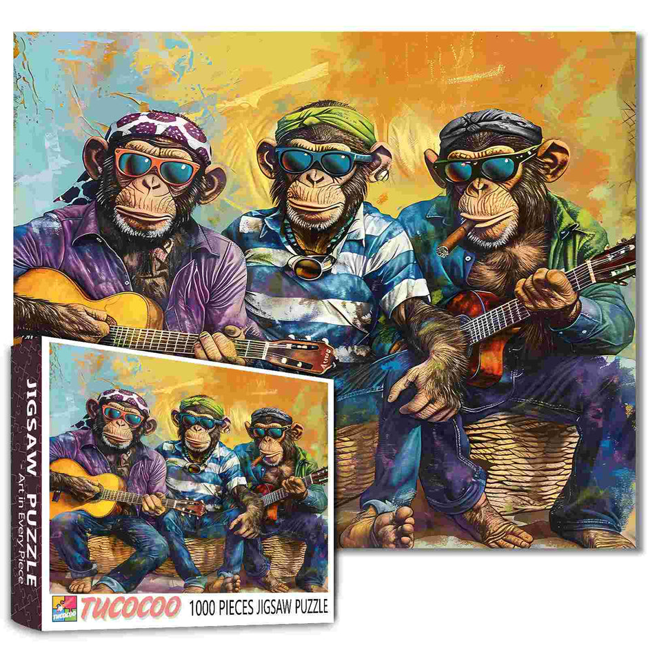 Tucocoo Jigsaw Puzzles & Paint by Numbers Kits