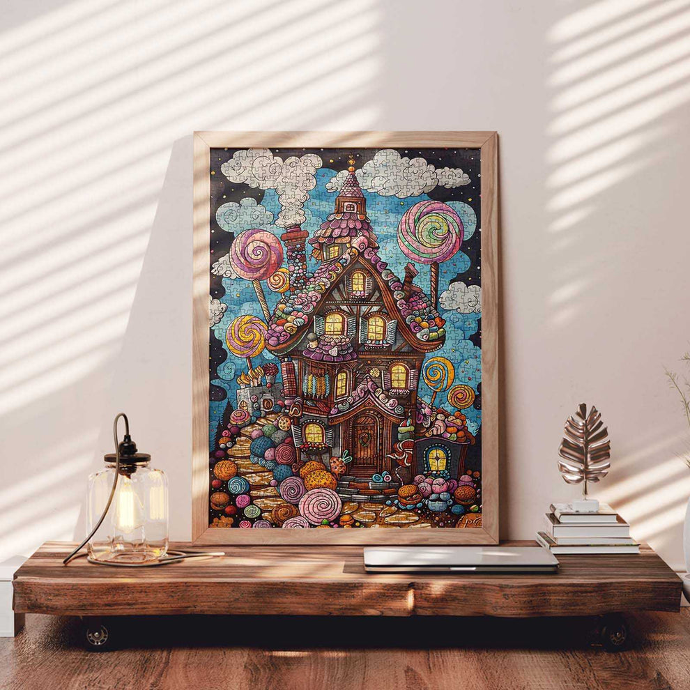 Candy Cottage Fantasy Jigsaw Puzzles – Tucocoo