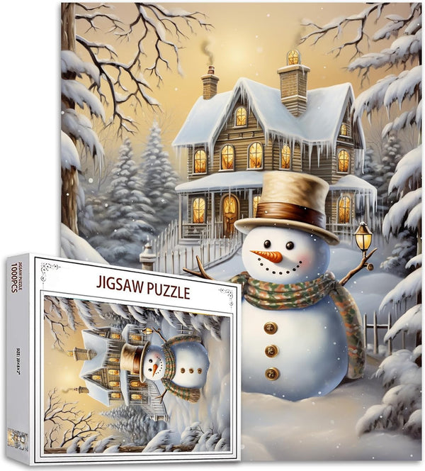 Winter Joy Snowman Jigsaw Puzzles – Tucocoo