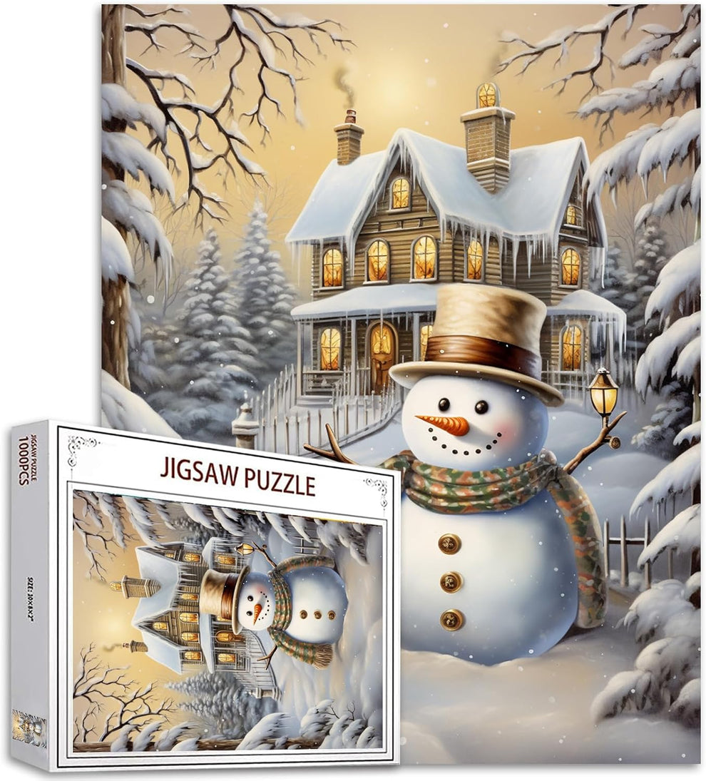 Winter Joy Snowman Jigsaw Puzzles – Tucocoo