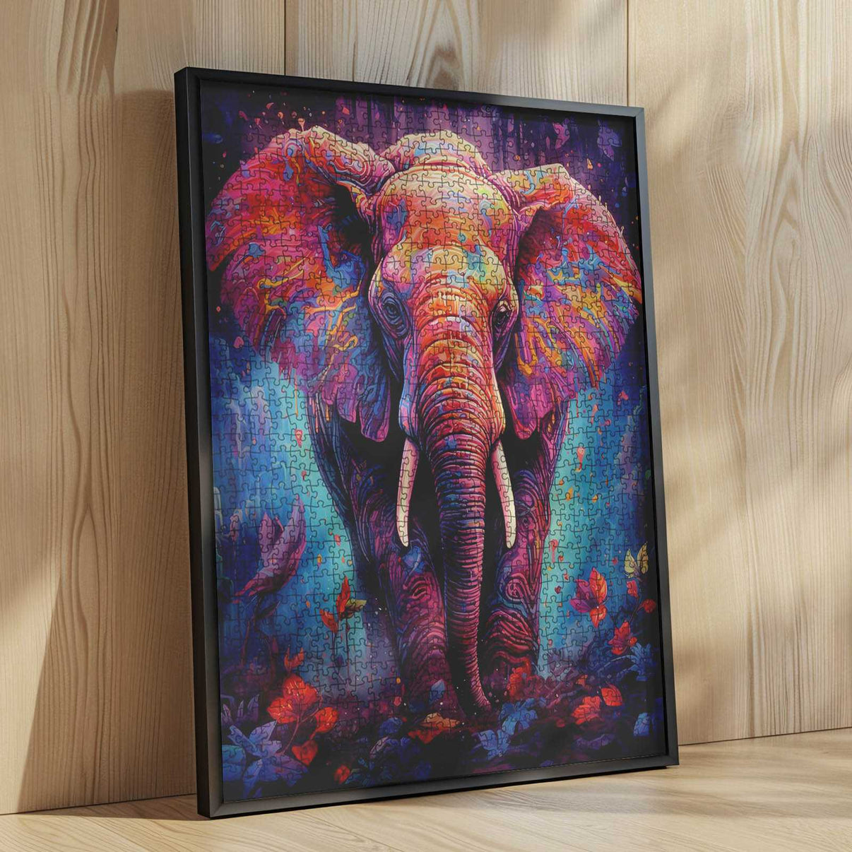 Colorful Elephant Jigsaw Puzzles – Tucocoo
