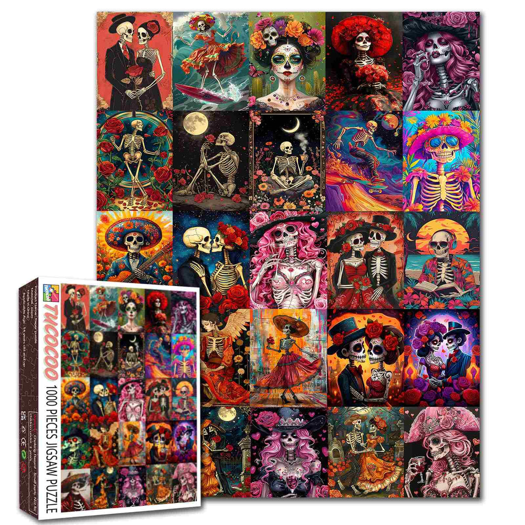 Skull & Anatomy Jigsaw Puzzles – Tucocoo