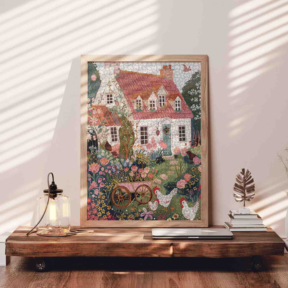 Puzzle Cottage Garden Country Life – Tucocoo