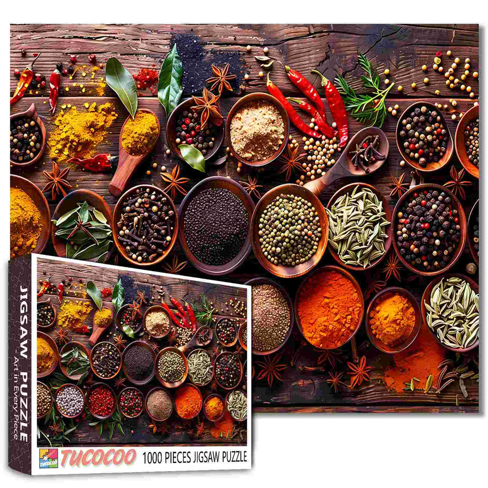 Exotic Spices Jigsaw Puzzles – Tucocoo