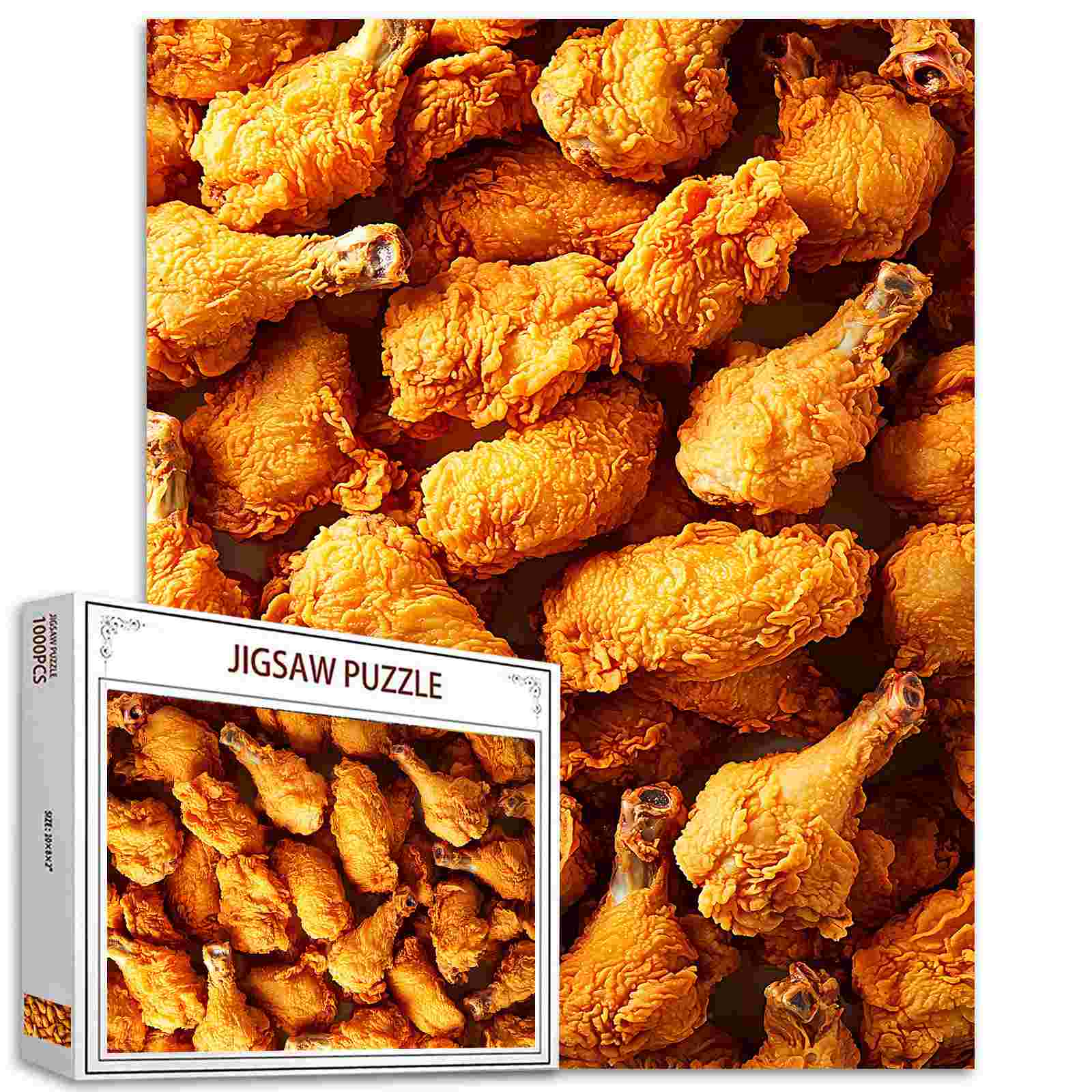 Crispy Fried Chicken Jigsaw Puzzles – Tucocoo