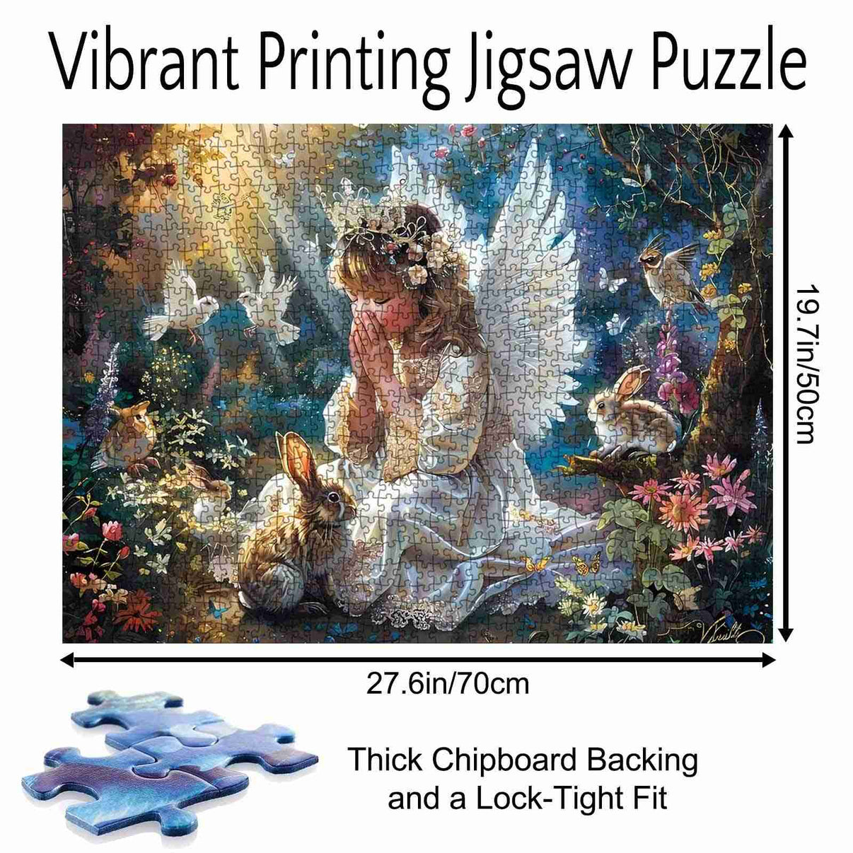 Forest Prayer Angel Jigsaw Puzzles – Tucocoo