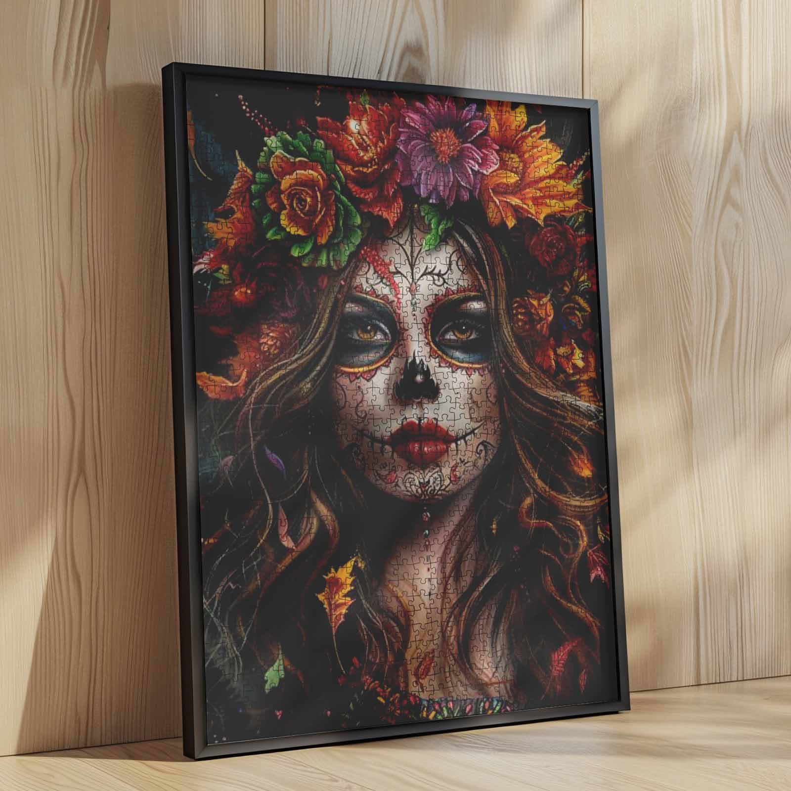 Gothic Floral Enigma Jigsaw Puzzle – Tucocoo