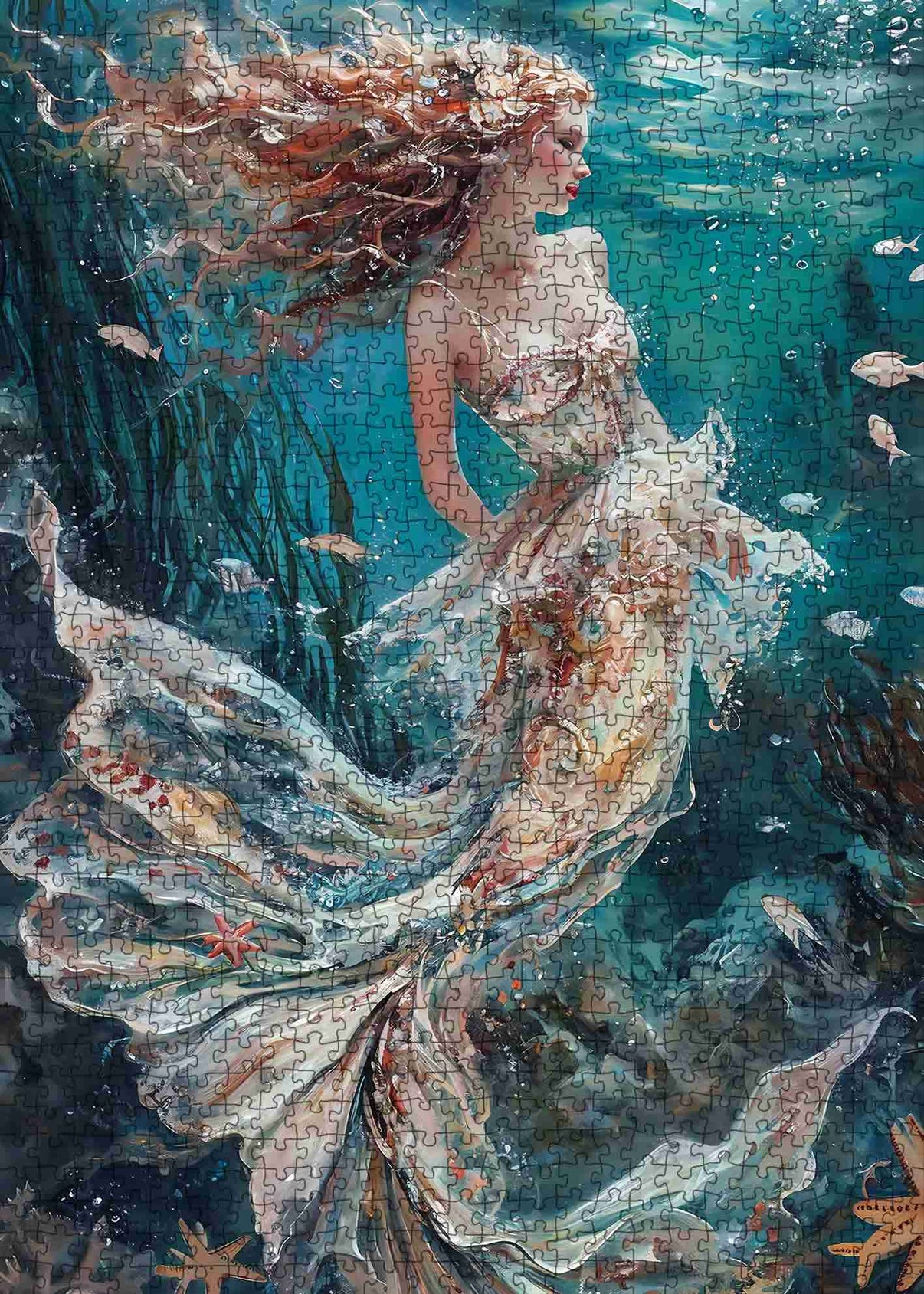 Graceful Mermaid Jigsaw Puzzle – Tucocoo