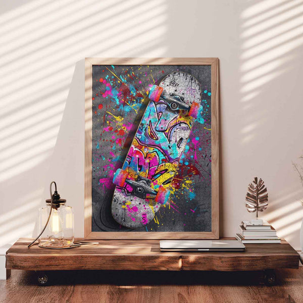 Graffiti Skateboard Jigsaw Puzzle – Tucocoo