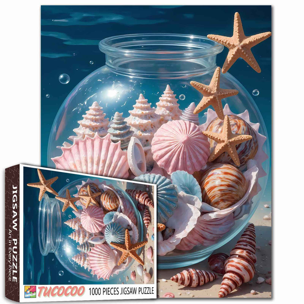 Ocean Shell Collection Jigsaw Puzzle – Tucocoo