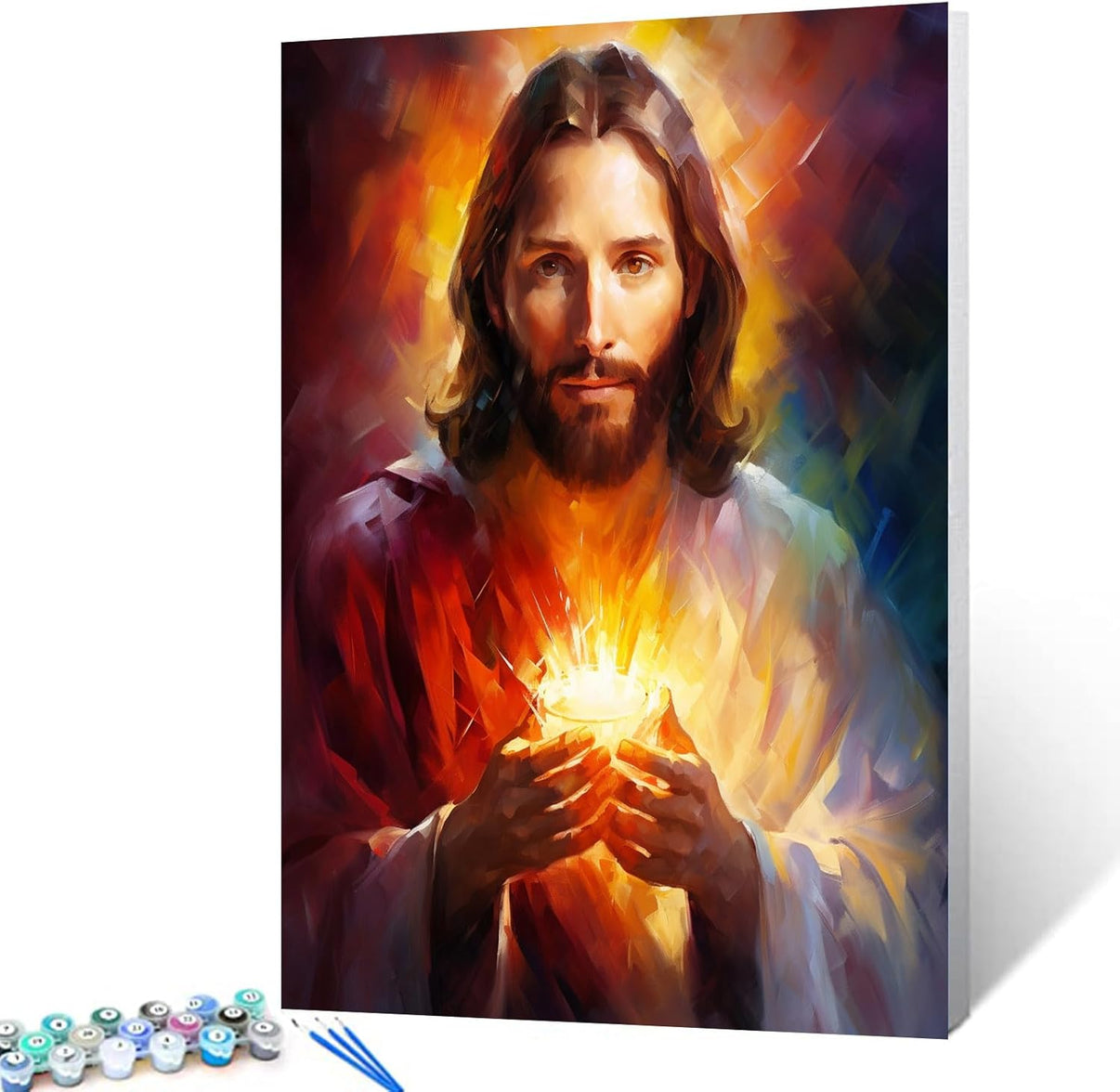 Sacred Heart of Jesus Paint by Numbers – Tucocoo