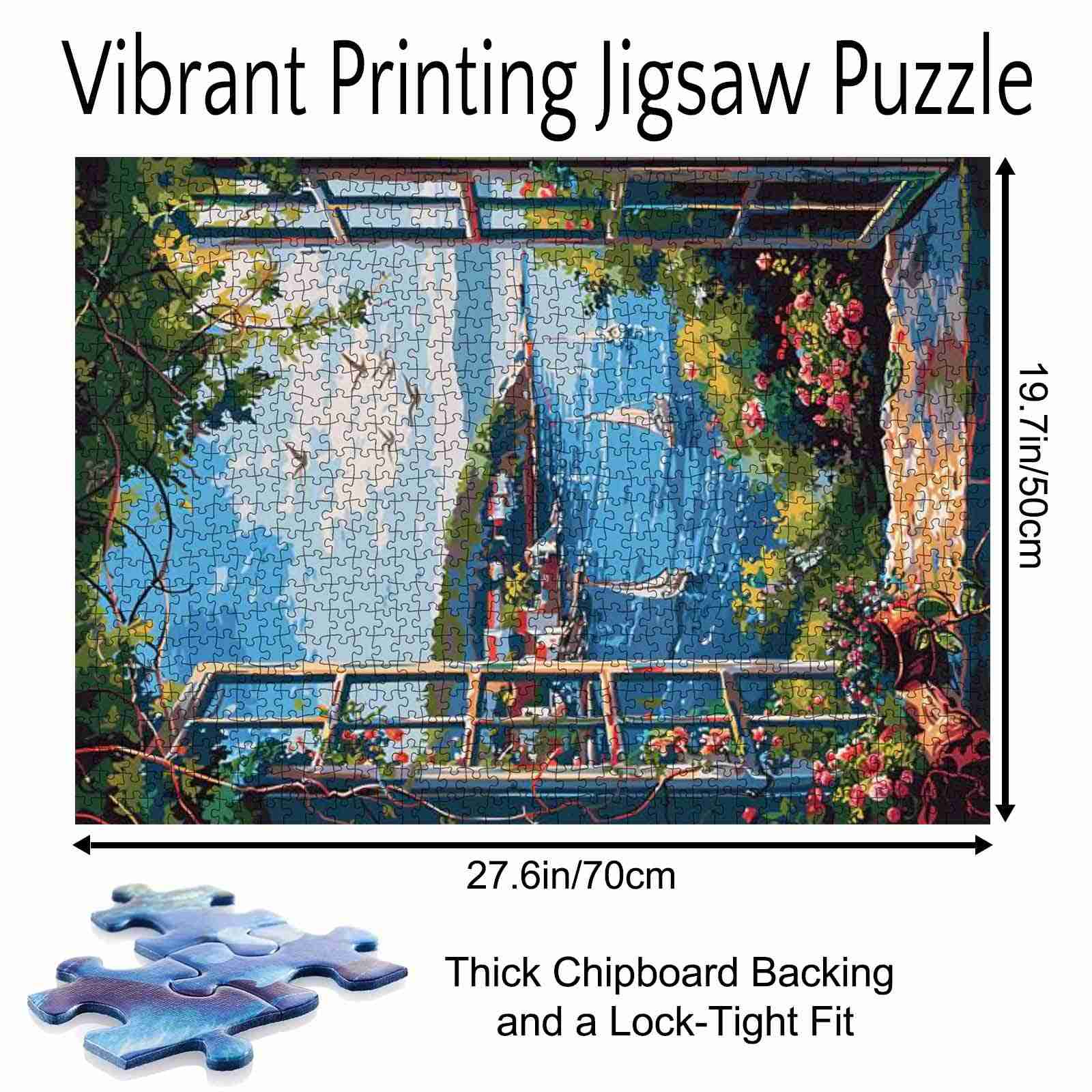 Seaside View from the Window Jigsaw Puzzle – Tucocoo