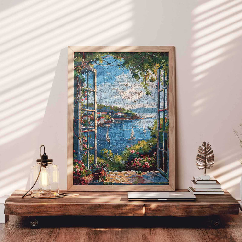 Seaside View from the Window Jigsaw Puzzle – Tucocoo