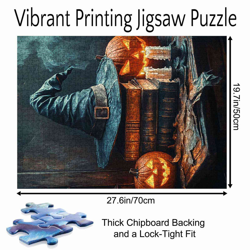 Witch Hat Pumpkin Magic Jigsaw Puzzle – Tucocoo