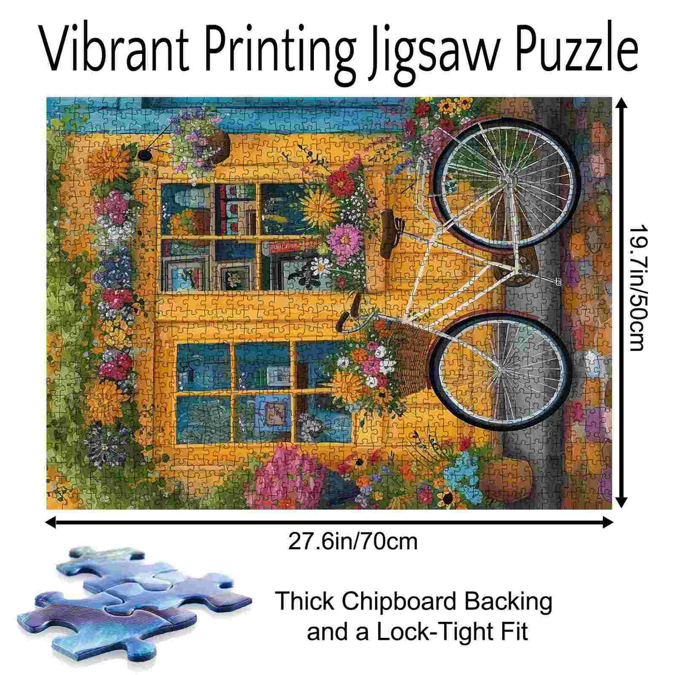 Yellow Window Bloom Jigsaw Puzzle – Tucocoo