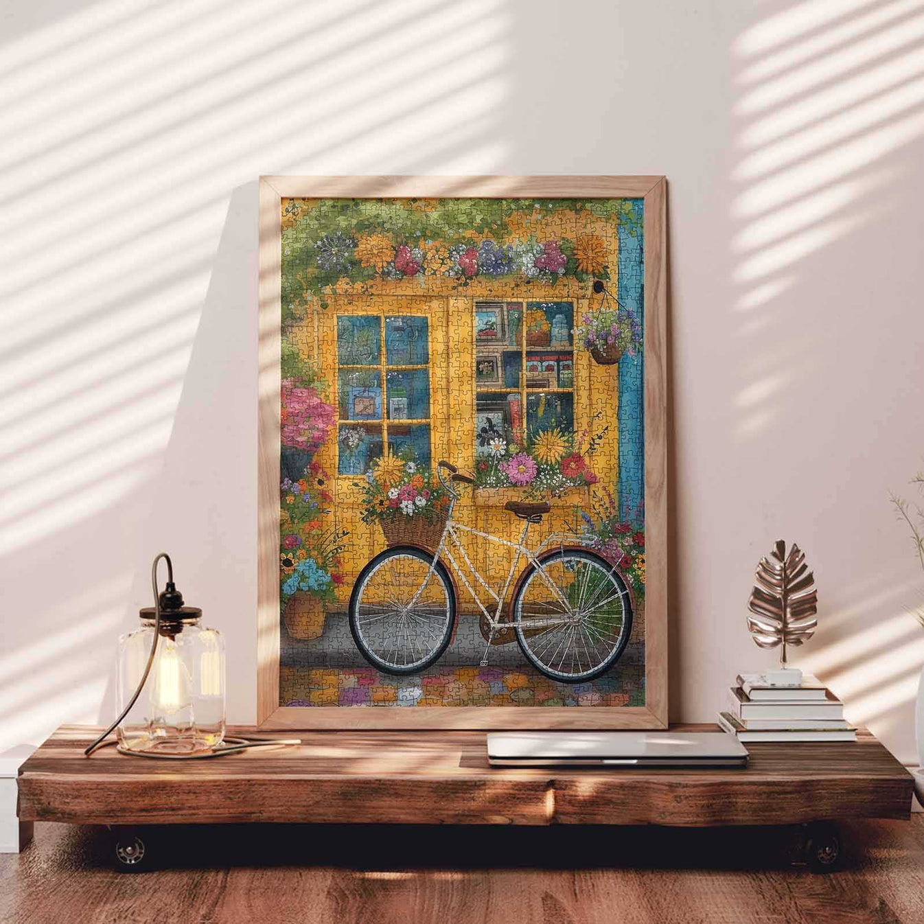 Yellow Window Bloom Jigsaw Puzzle – Tucocoo