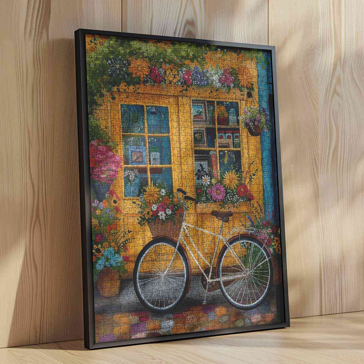 Yellow Window Bloom Jigsaw Puzzle – Tucocoo