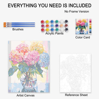 Adorable Witch Moonlight Forest Paint by Numbers – Tucocoo