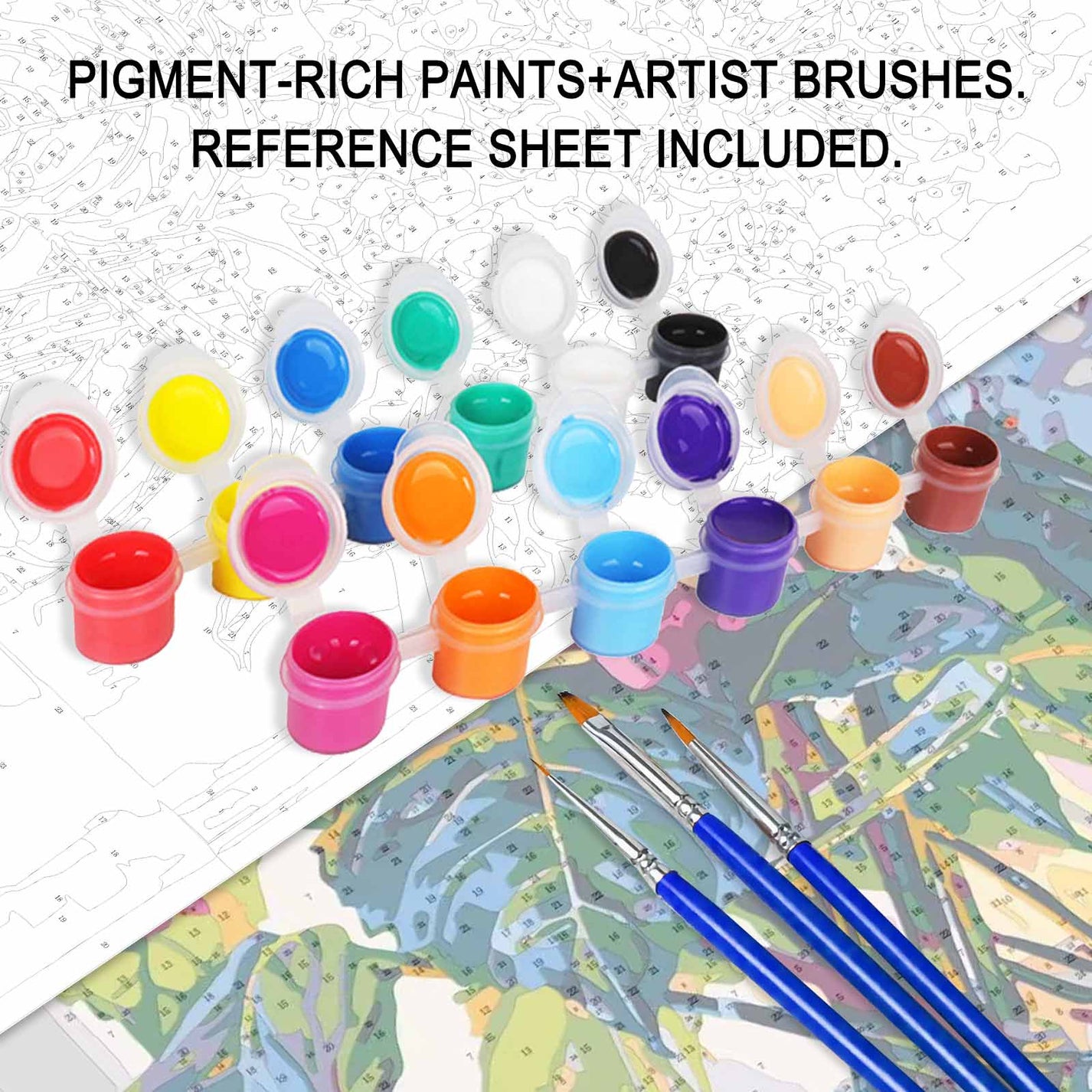 African American Woman Paint by Numbers – Tucocoo