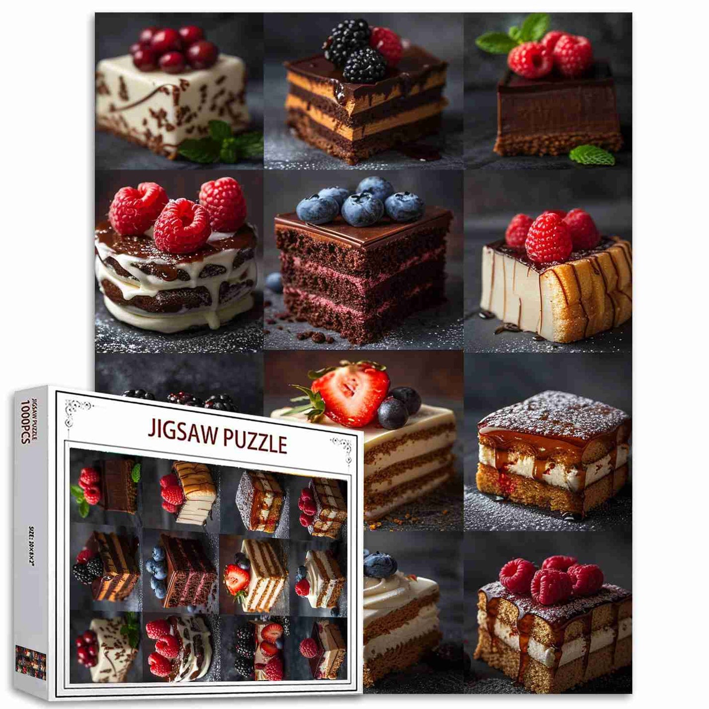 Delicious Desserts Jigsaw Puzzle – Tucocoo