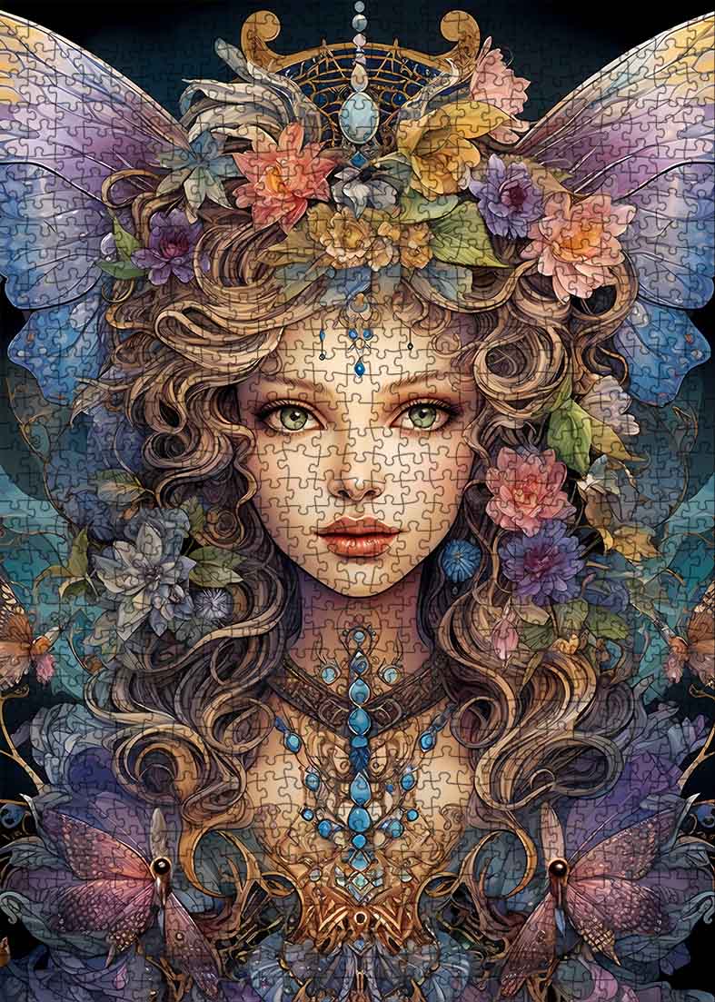 Enchanted Blossom Fairy Jigsaw Puzzle – Tucocoo