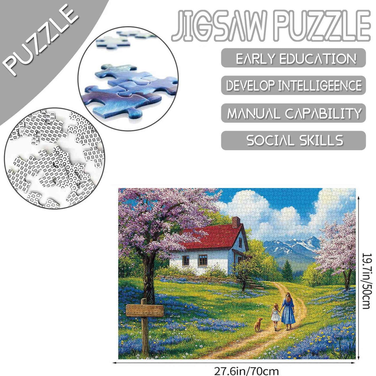 Spring Walk Countryside Jigsaw Puzzles – Tucocoo