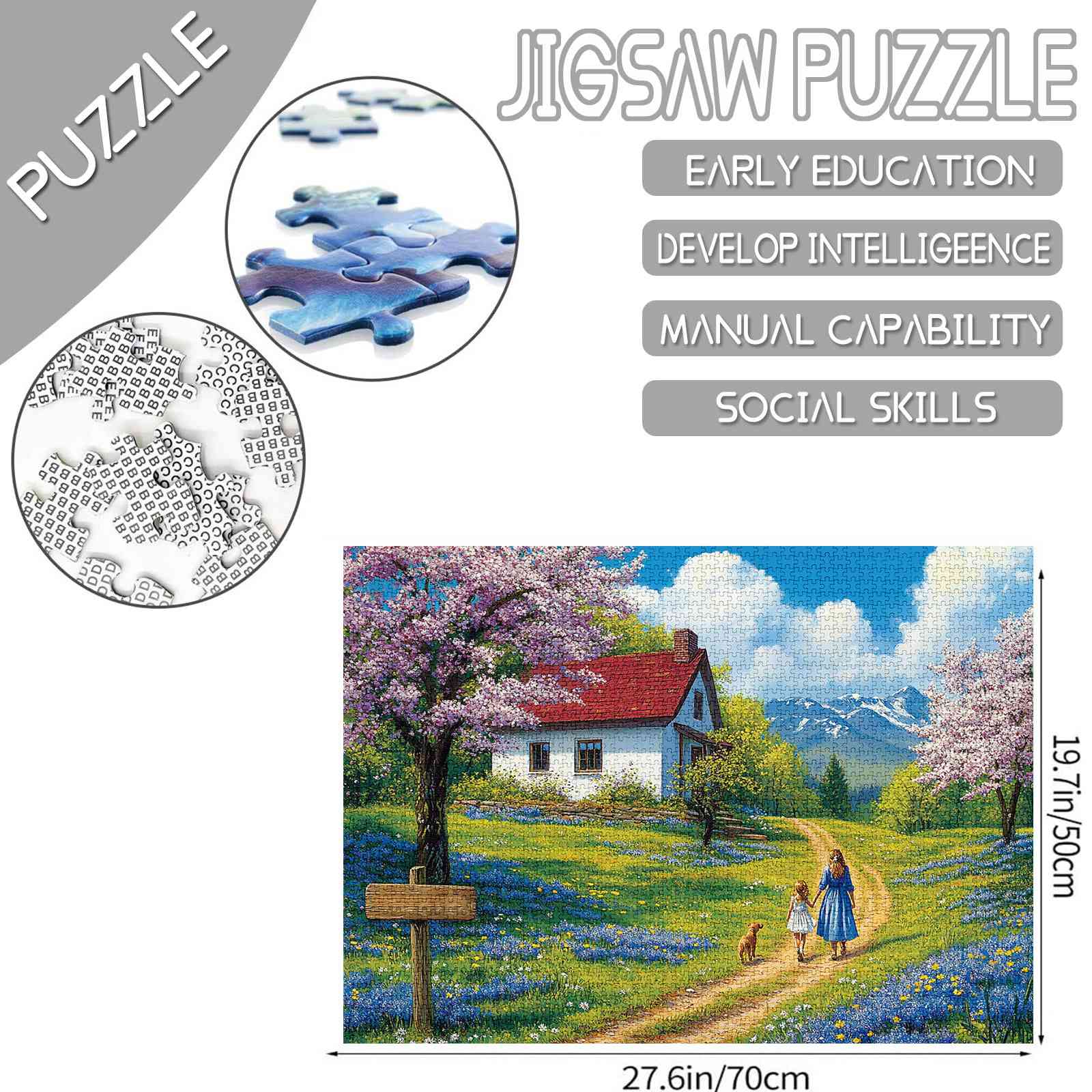 Spring Walk Countryside Jigsaw Puzzles – Tucocoo