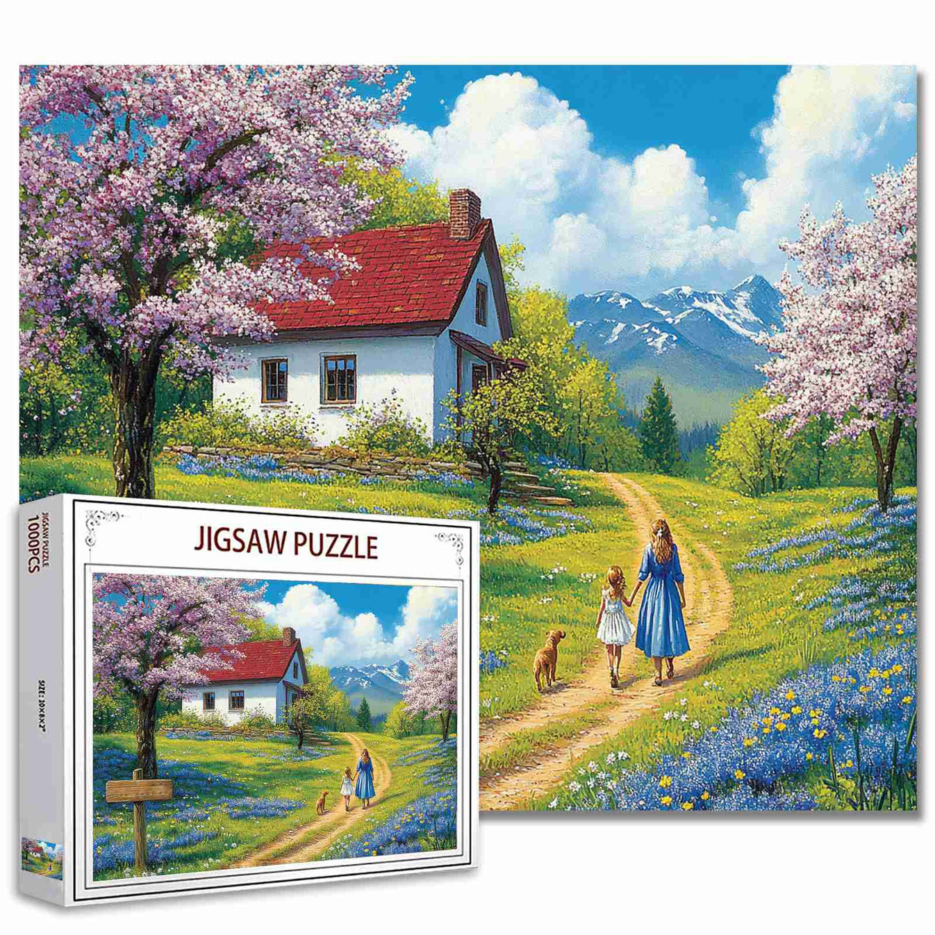 Spring Walk Countryside Jigsaw Puzzles – Tucocoo